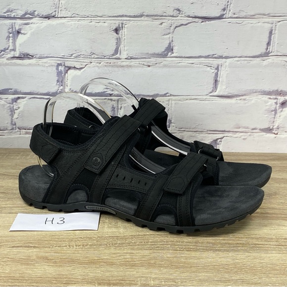 Merrell | Shoes | Merrell Sandspur Lee Black Slingback Outdoor Hiking ...